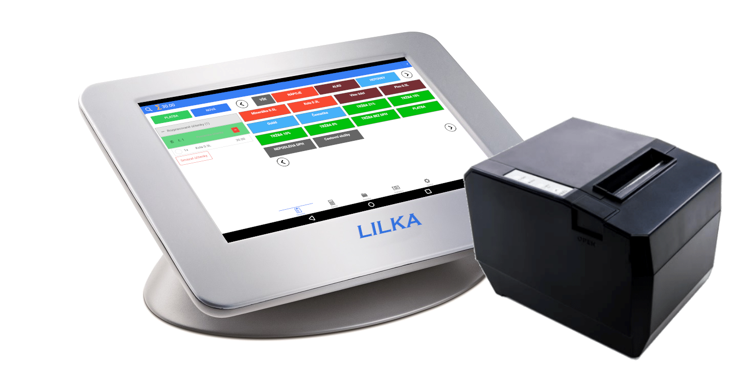LILKA KASA 10" tablet + EET program | ArrowSys